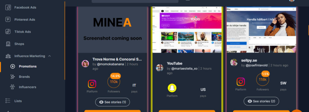 Minea Review 2024 : Features, Pricing, Pros & Cons - Dropispy